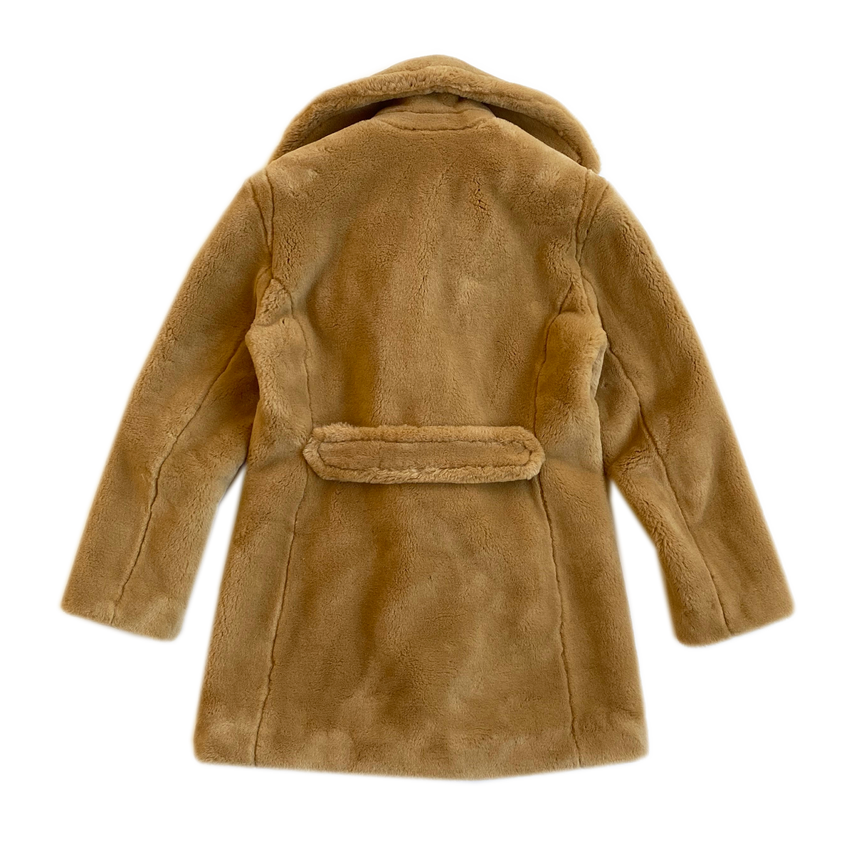 BIOFUR™ "Vintage" Peacoat - Camel | House of Fluff